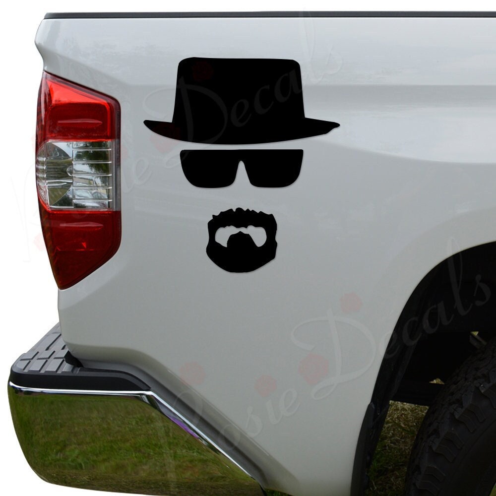 Breaking Bad Comic Book Heisenberg Breaking Bad Car Window Decal ...