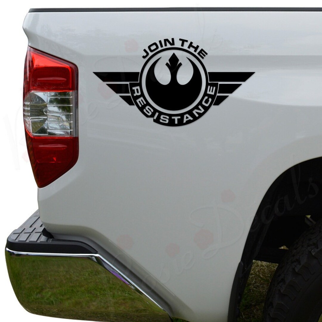 Join the Resistance Rebel Die Cut Vinyl Decal Sticker for Car - Etsy