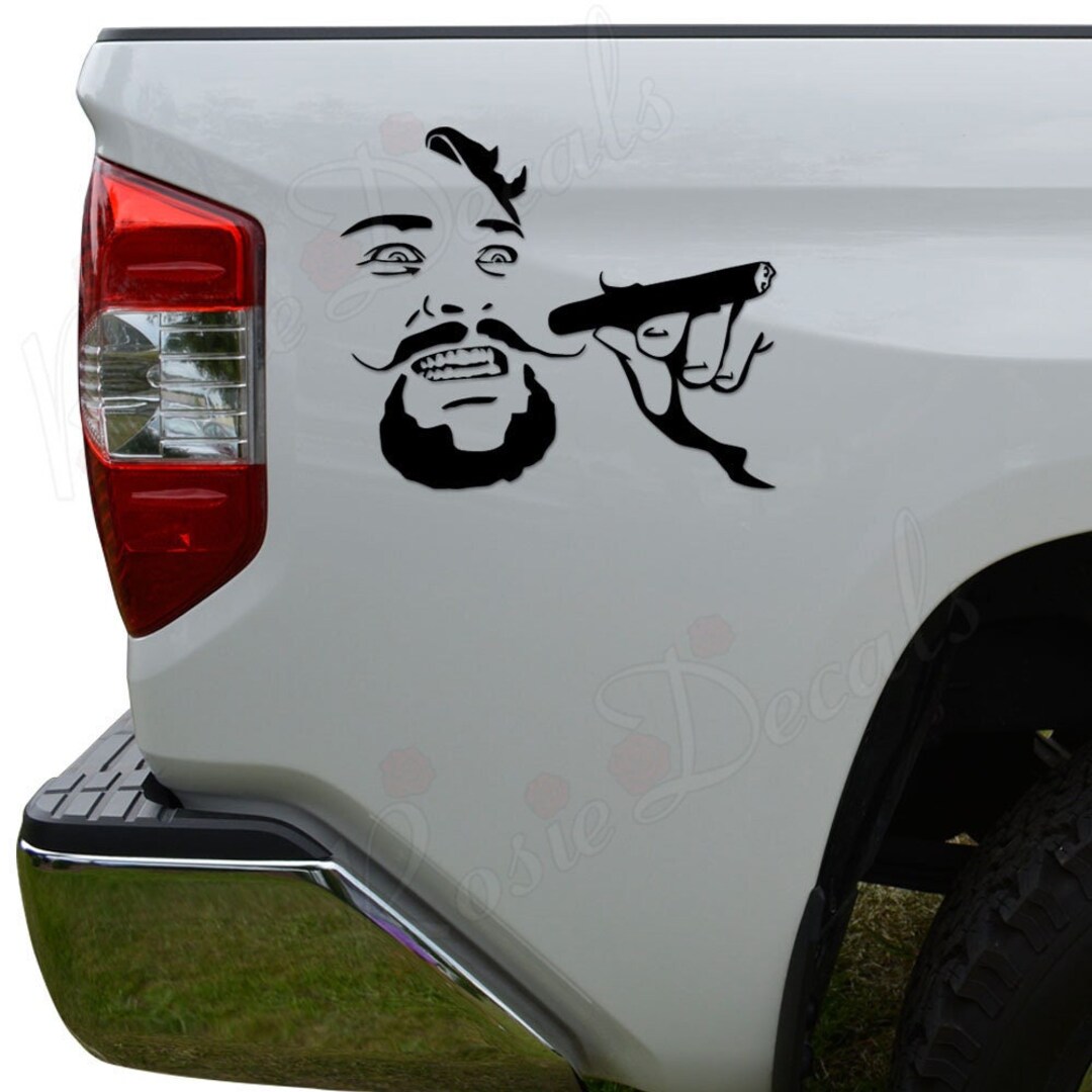 Crazy Cigar Guy Internet Meme Social Media Die Cut Vinyl Decal Sticker ...