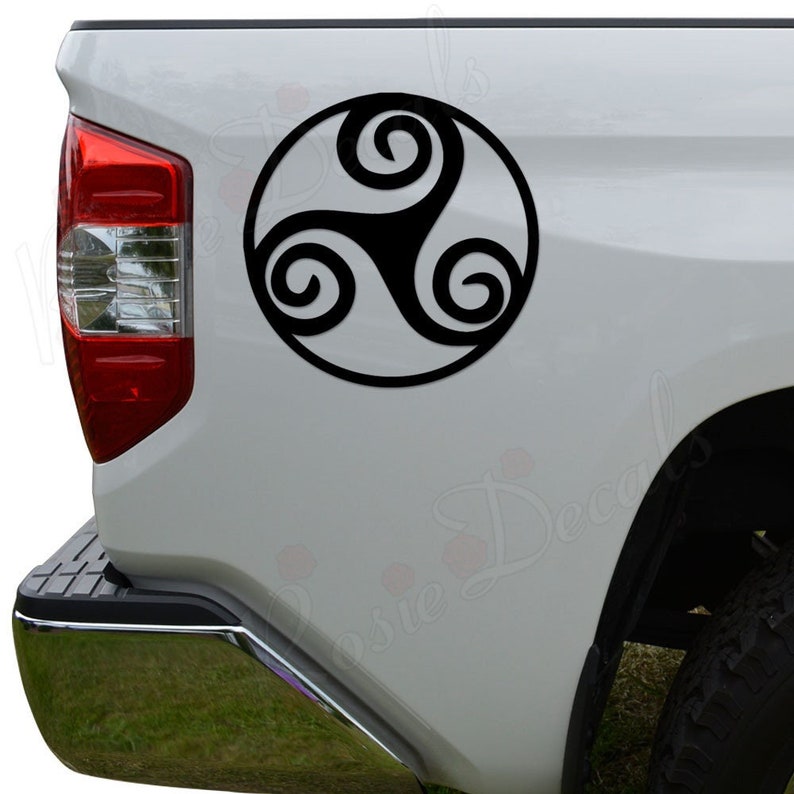 Triskelion Celtic Triskel Pagan Die Cut Vinyl Decal Sticker - Etsy