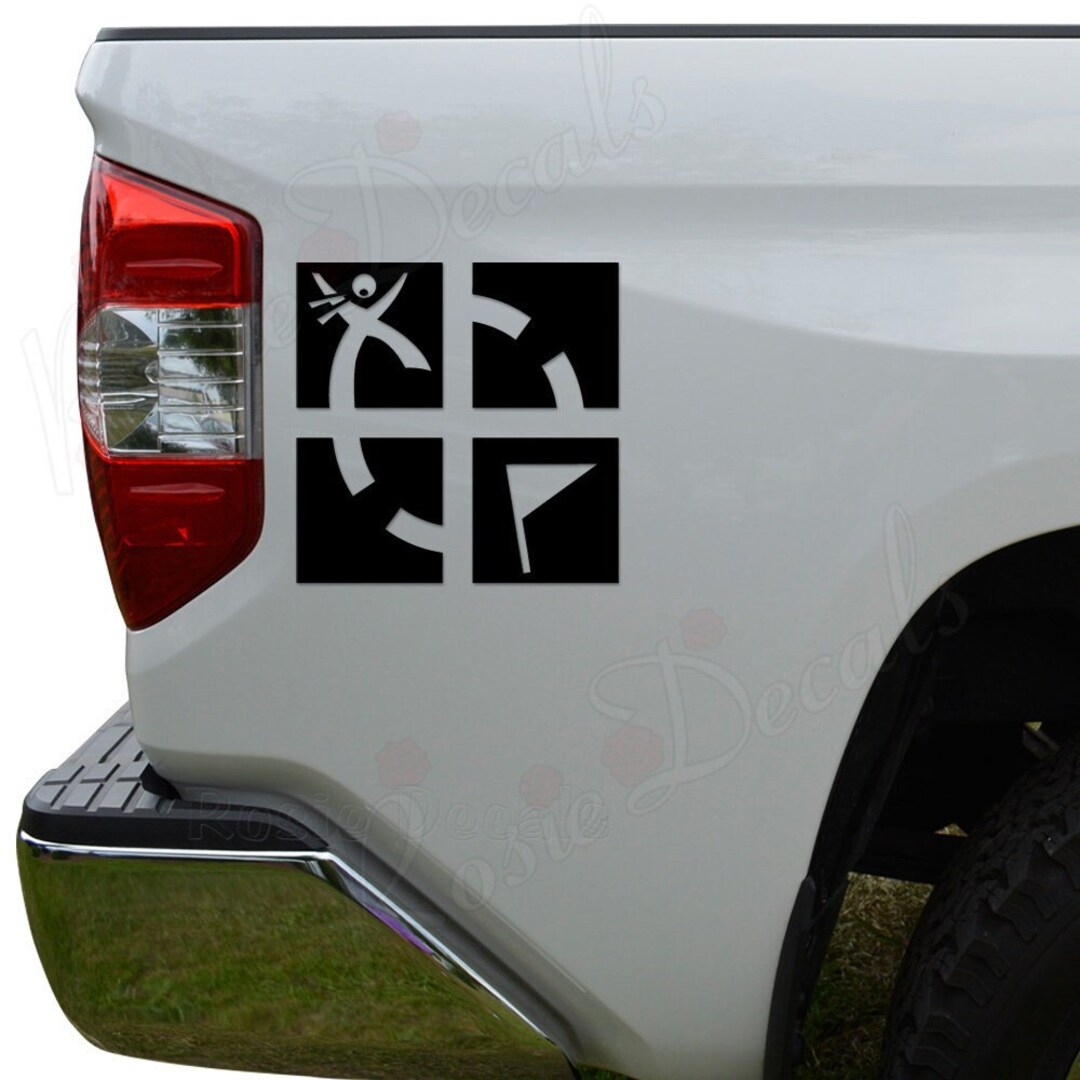 Geocaching Game GPS Treasure Hunter Die Cut Vinyl Decal Sticker for Car ...