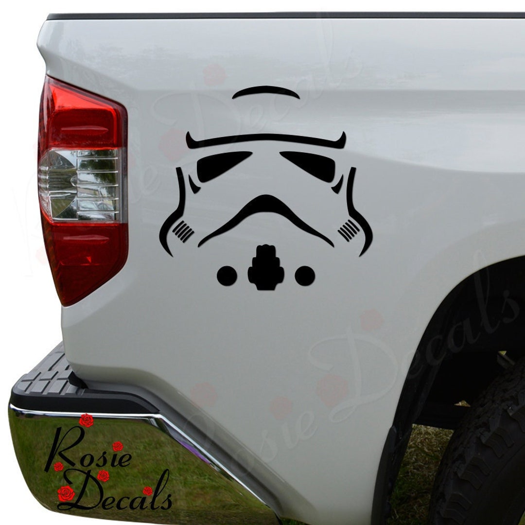 Stormtrooper Trooper Helmet Mask #02 Die Cut Vinyl Decal Sticker for ...