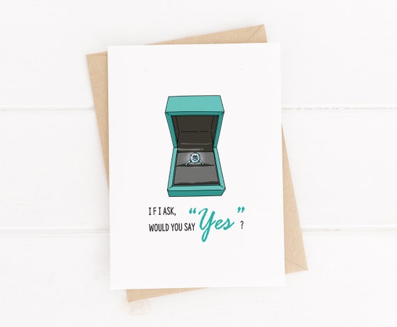 INSTANT download PRINTABLE card Will You Marry Me Card | Etsy