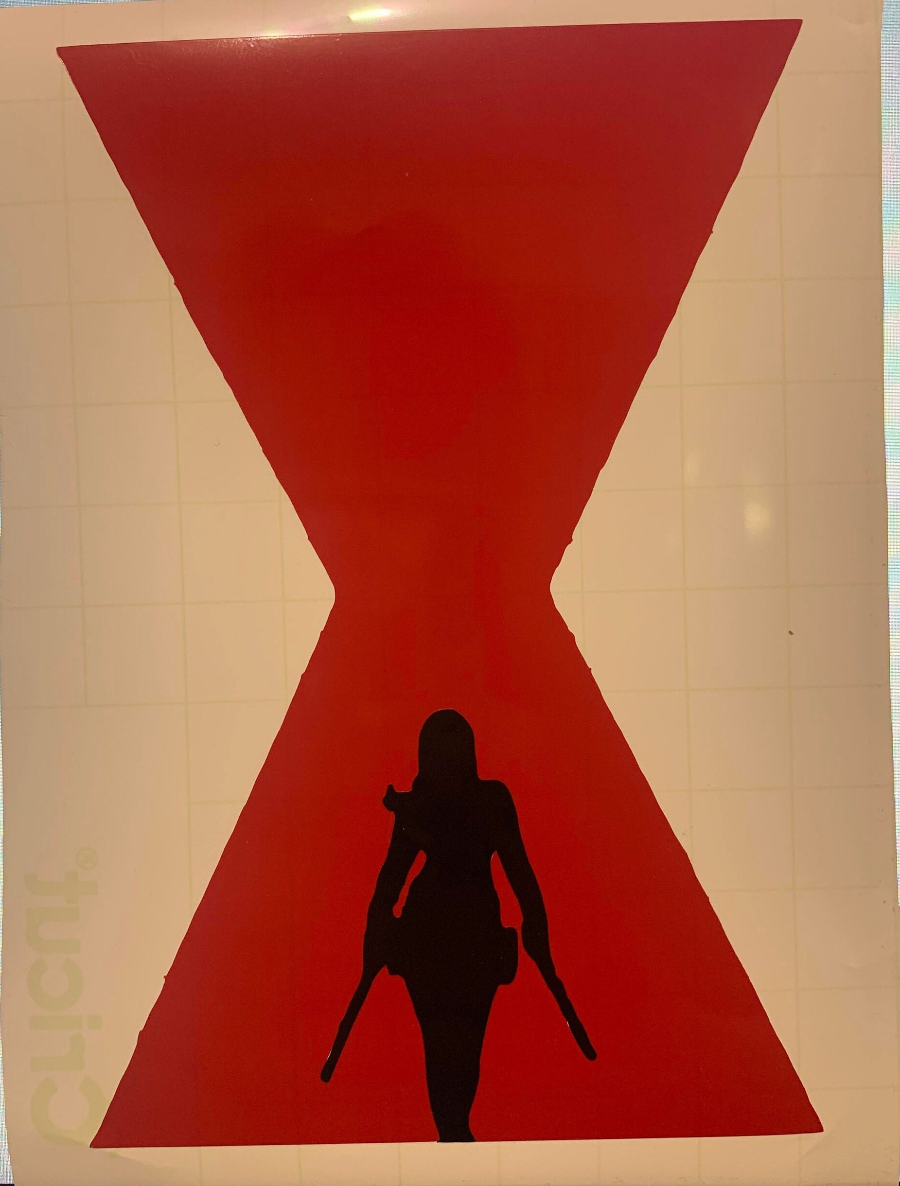 Black Widow Vinyl Decal - Etsy