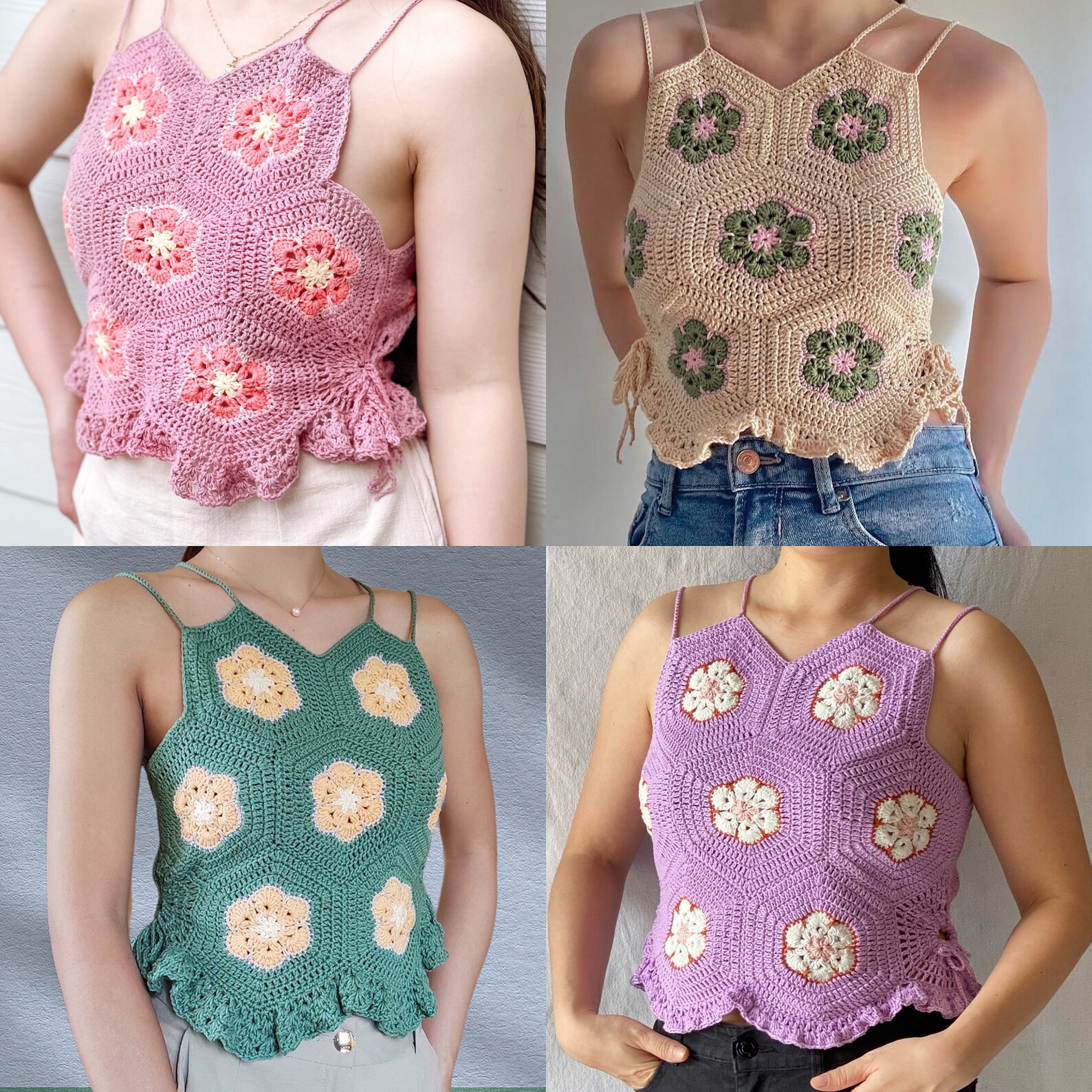 Behati Top and Dress Crochet Pattern - Etsy