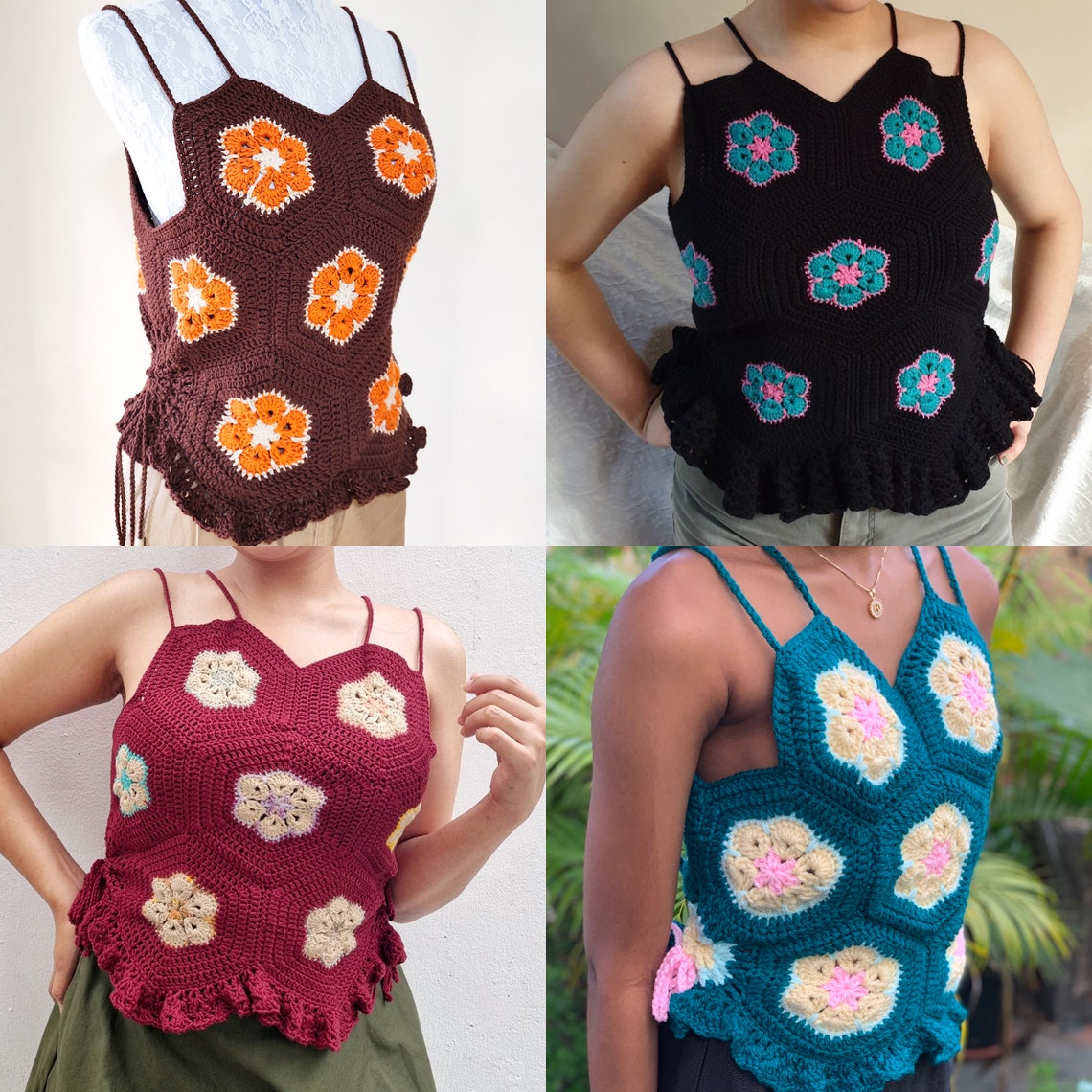 Behati Top and Dress Crochet Pattern - Etsy