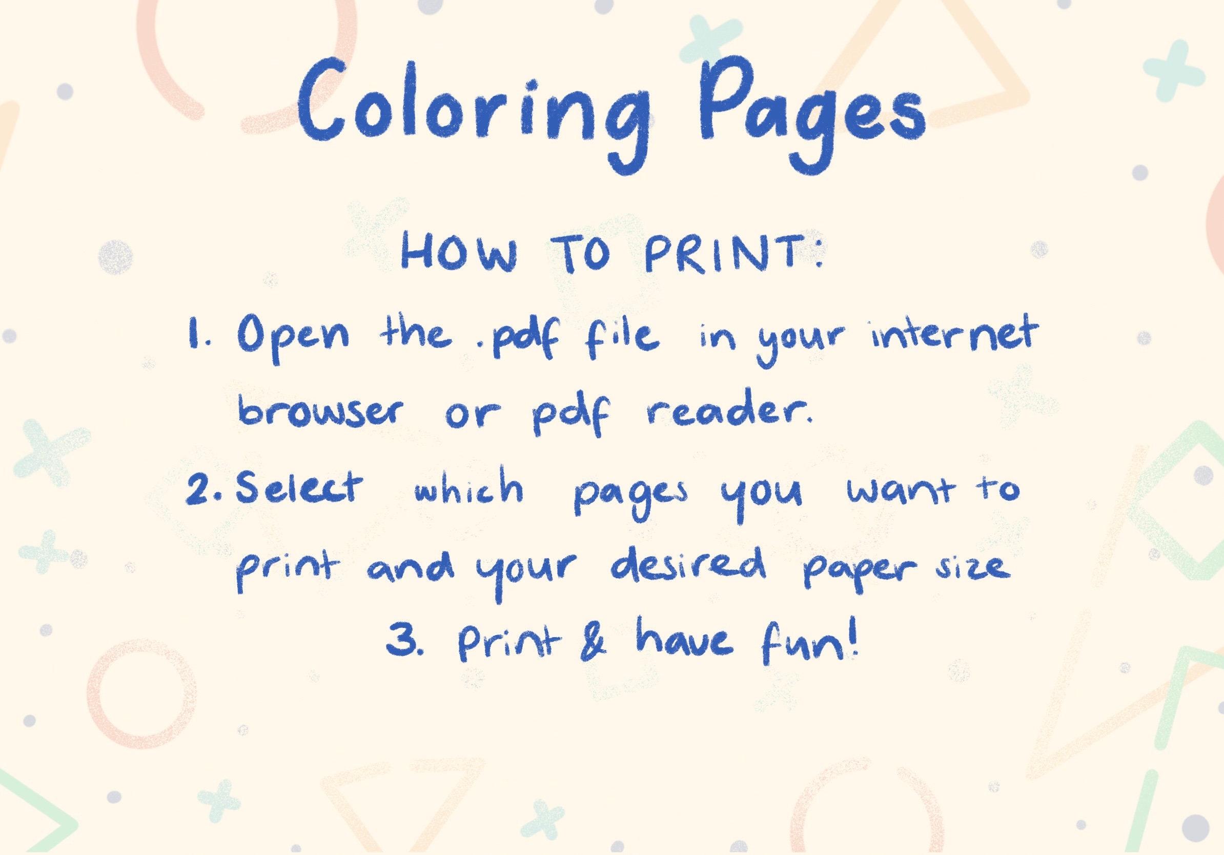 Printable Coloring Pages Set Animals // A4 Size // Instant - Etsy