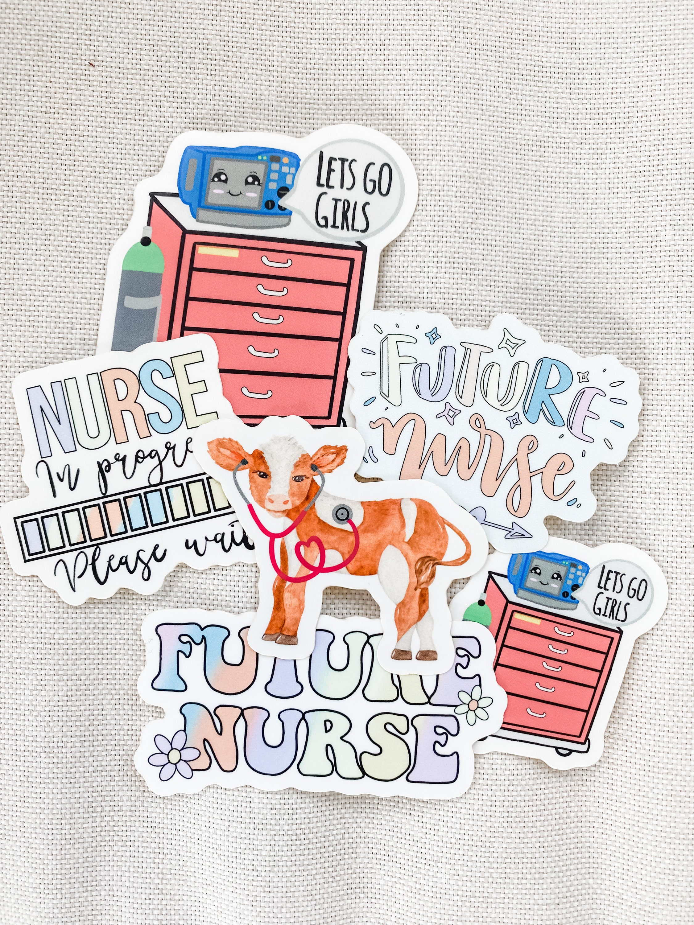 Nurse in Progress Please Wait Sticker Student Nurse Future - Etsy