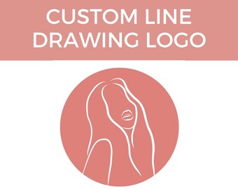 Line Drawn Logo - Etsy