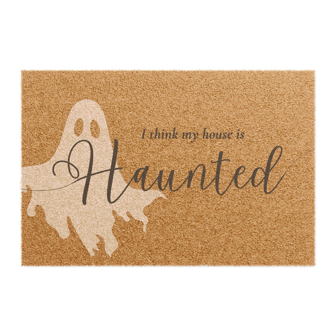 Halloween Doormat, Haunted House Entrance Rug, Ghost Welcome Mat, Scary ...