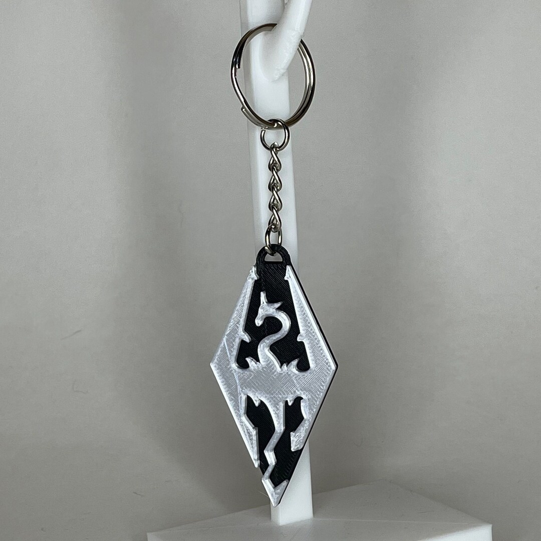 Skyrim Keychain - 3D Printed - Etsy