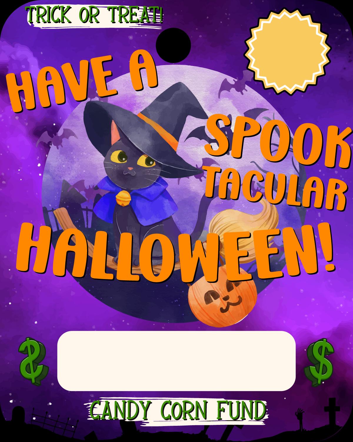 Have a Spook Tacular Halloween | Money Card | Trick or Treat | Gift ...