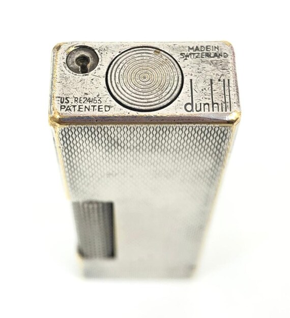 Dunhill Feuerzeug in Silber hergestellt in der Schweiz 6 5 cm AUC3597 Etsy