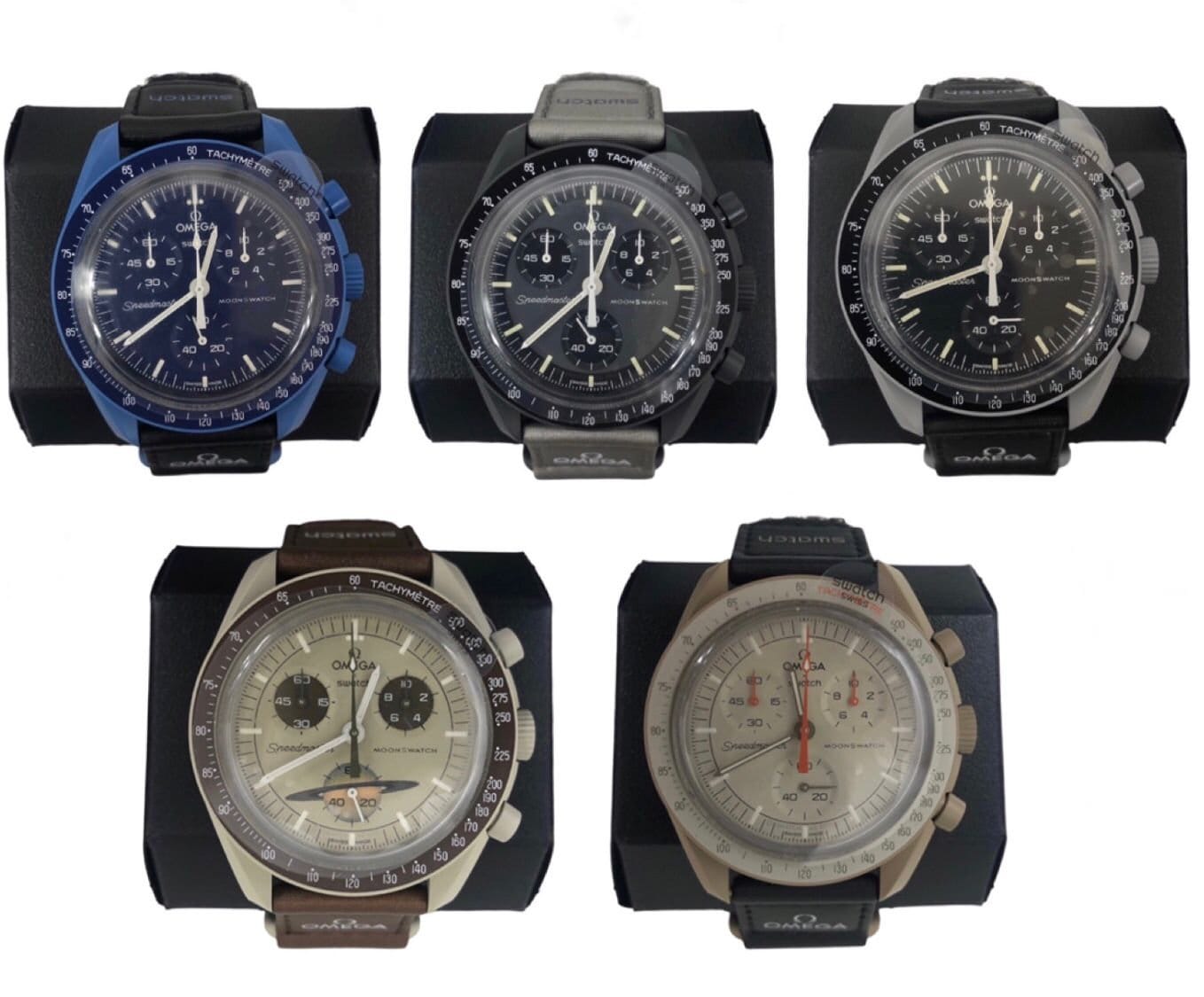 Complete Moonswatch Omega X Swatch Collection 11 PCS ANC2306 - Etsy