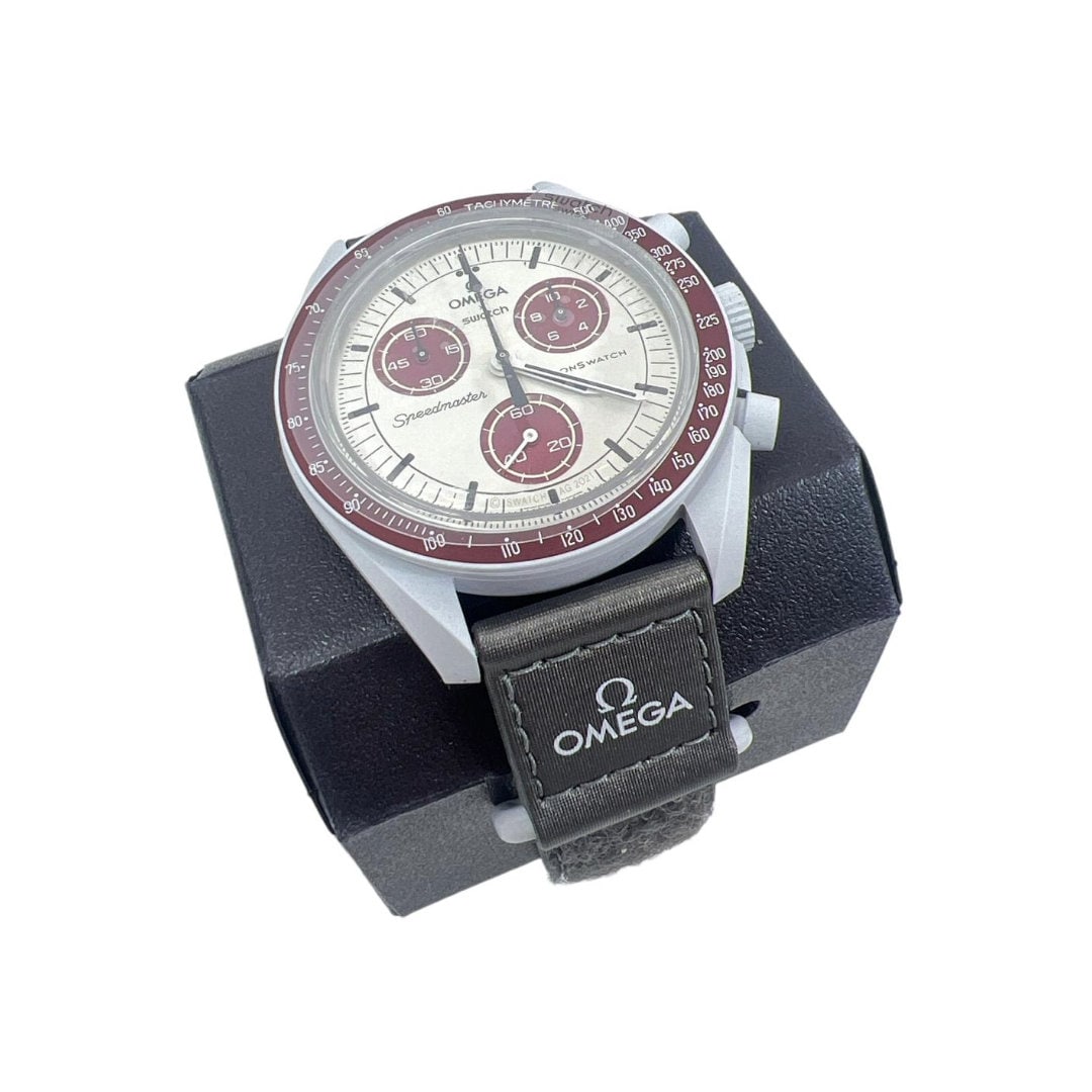 Moonswatch Omega X Swatch Mission to Pluto Wristwatch in - Etsy