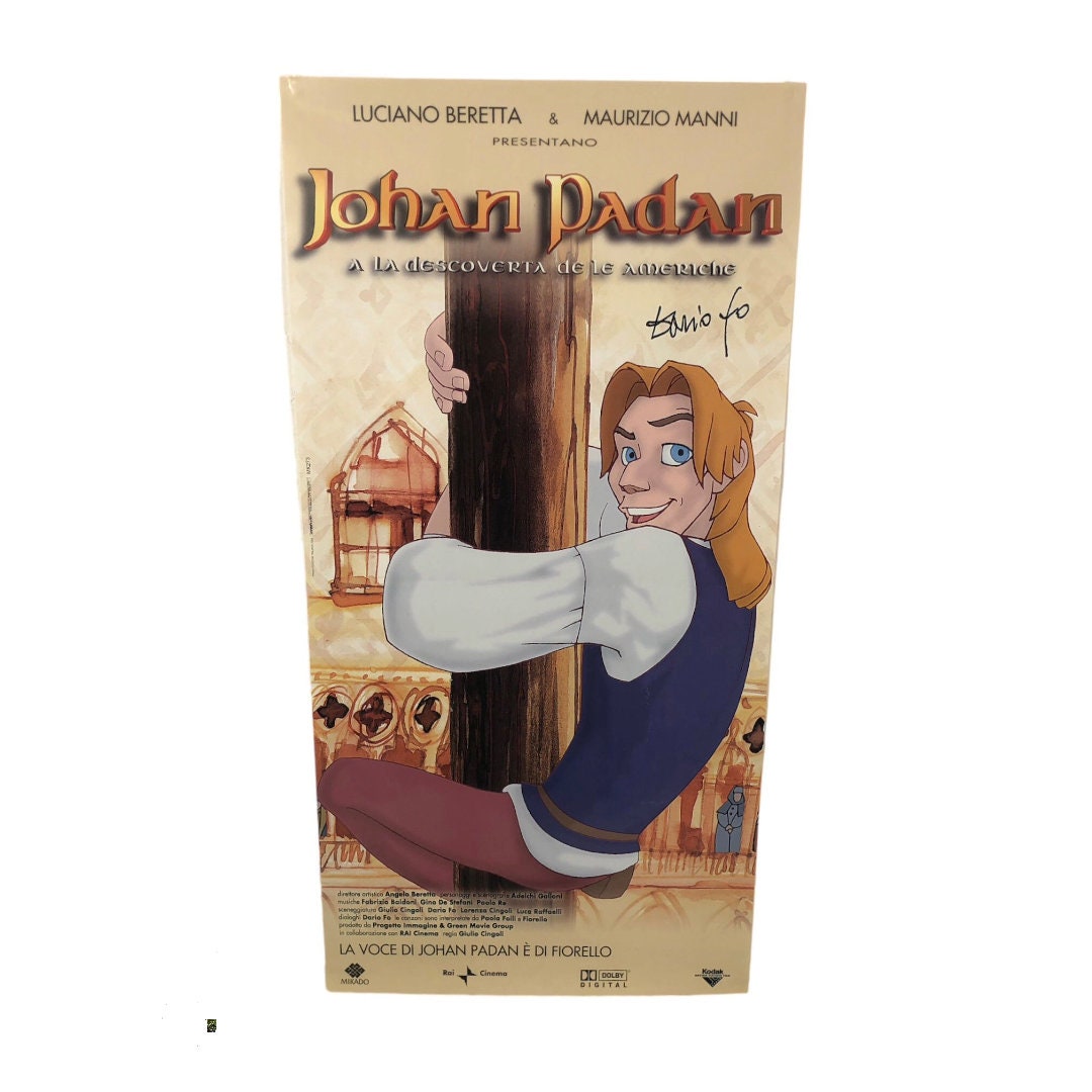 Johan Padan Cinema Film Poster 64 X 33 Cm AUC6820 - Etsy