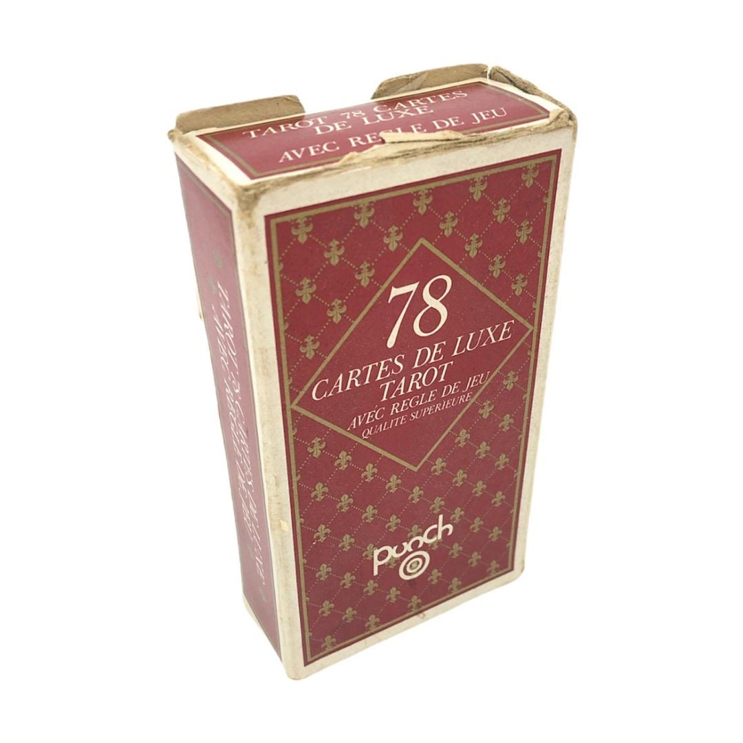 Punch Playing Cards 78 Cards De Luxe Tarot Rules AUC4955 - Etsy Punch Playing Cards 78 Cards De Luxe Tarot Rules AUC4955 - Etsy