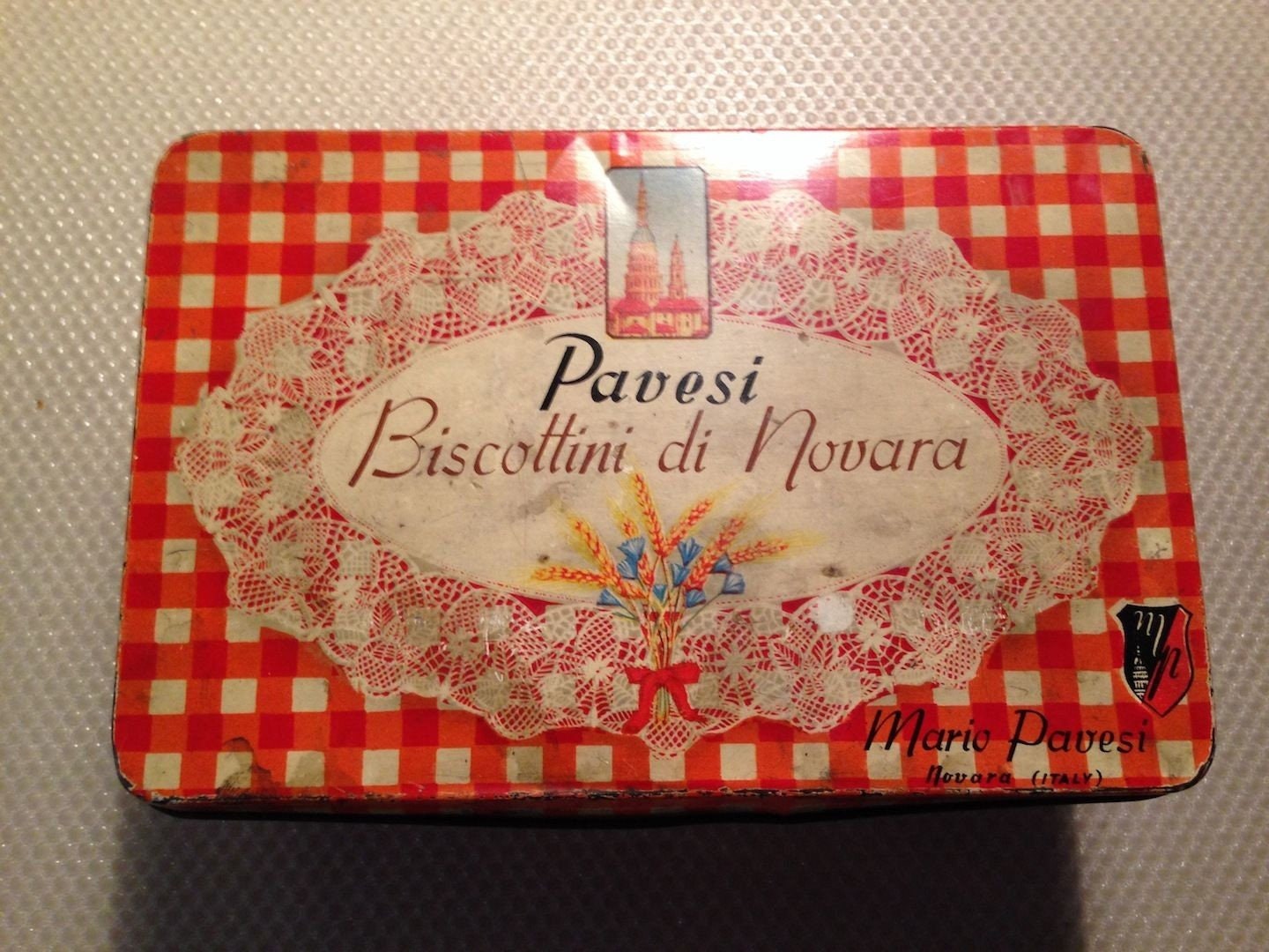 Tin Box of Novara Biscuits Mario Pavesi Italy AUC476 - Etsy