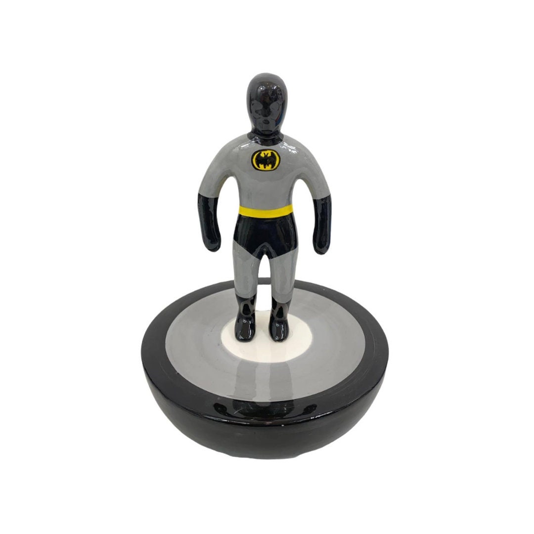 Subbuteo Giant Batman Sculpture Signed Stefano Puzzo in Ceramic - Etsy