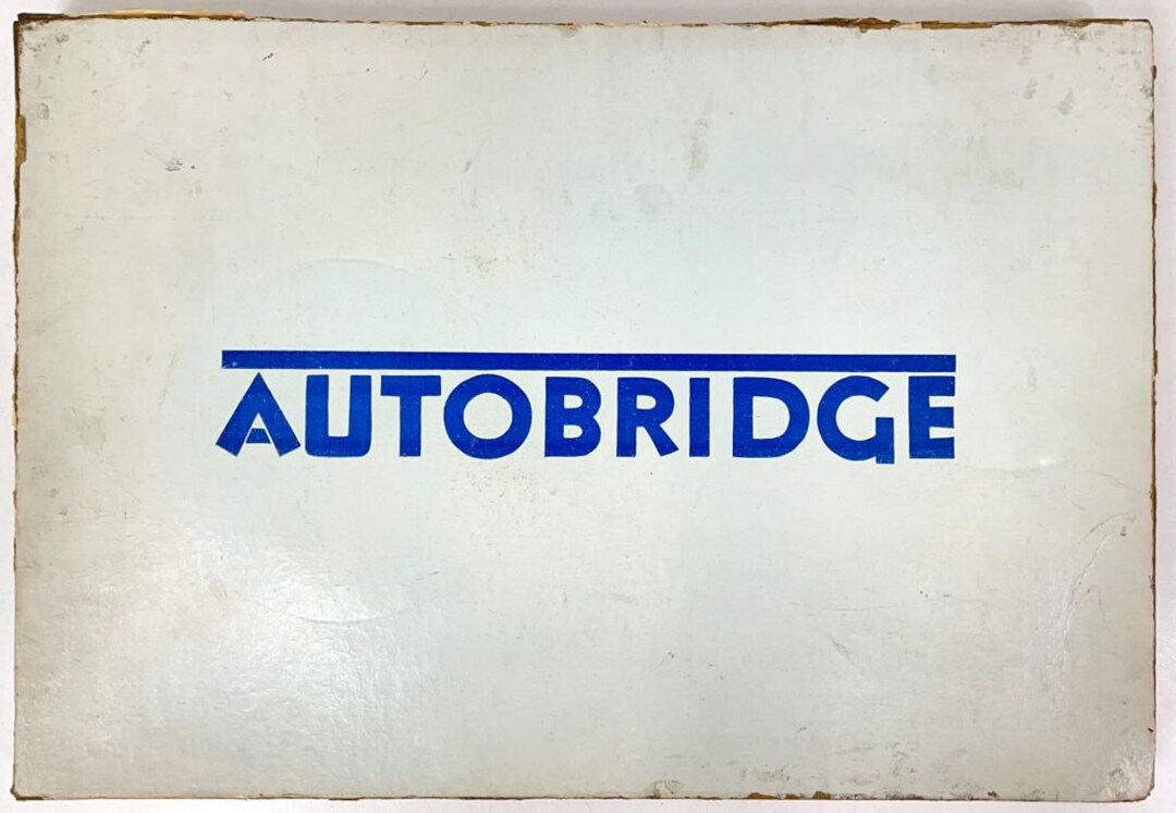 Vintage Autobridge Complete Game Box AUC4774 - Etsy