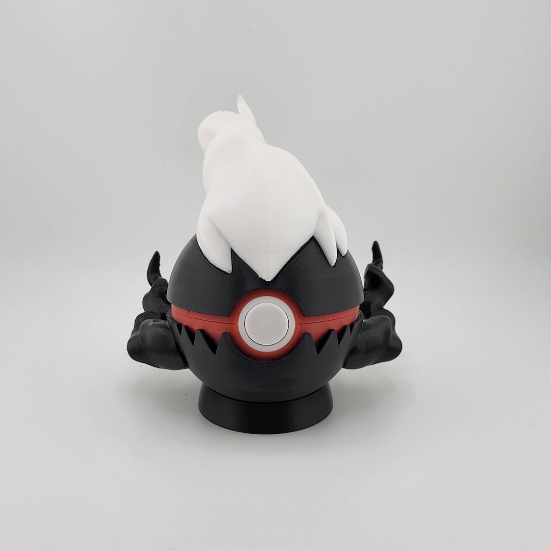 Darkrai Pokeball, Pokemon Gift, Pokemon Decor, Themed Pokeball, 3D ...