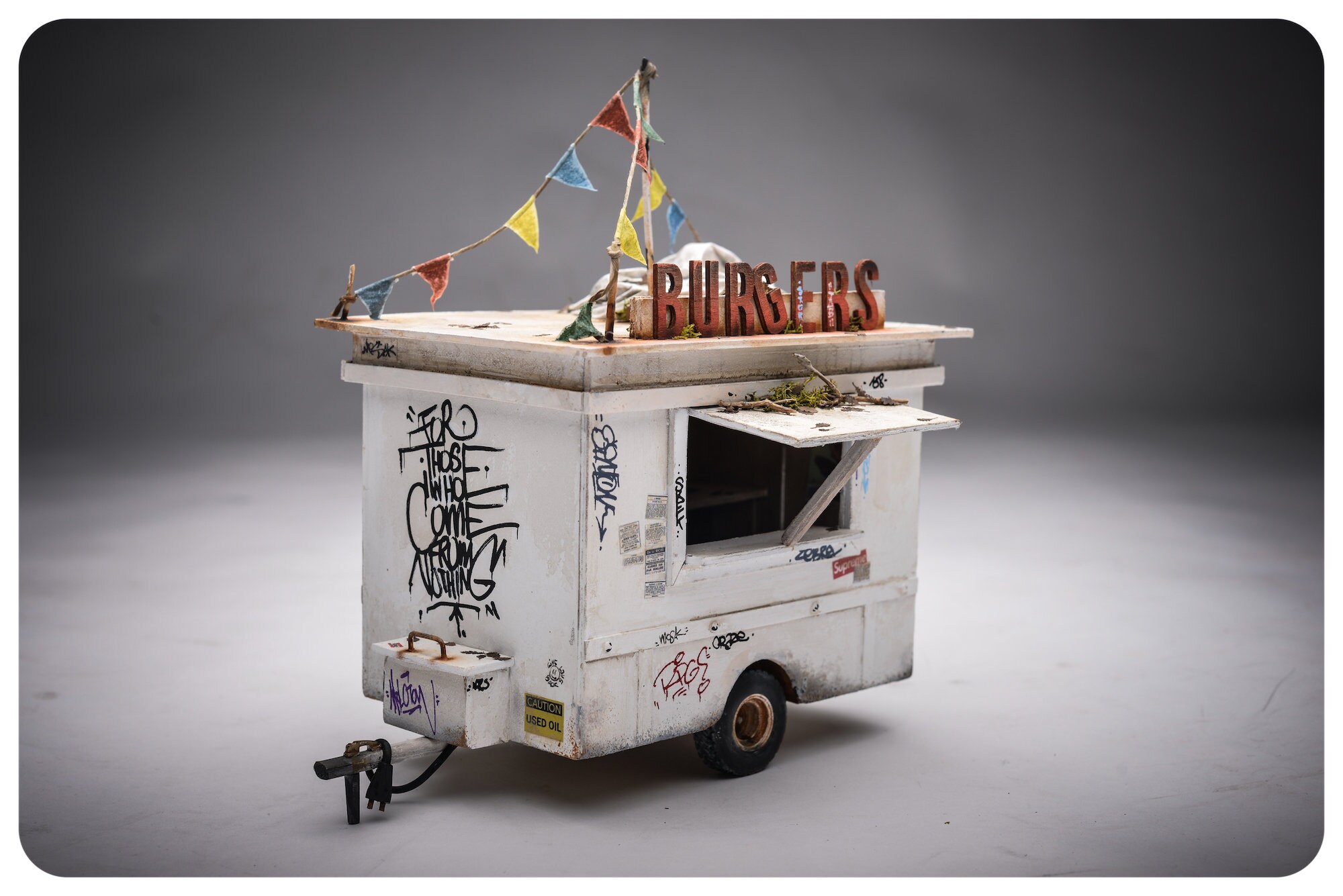 Diorama Food Truck in Handmade Cardboard - Etsy