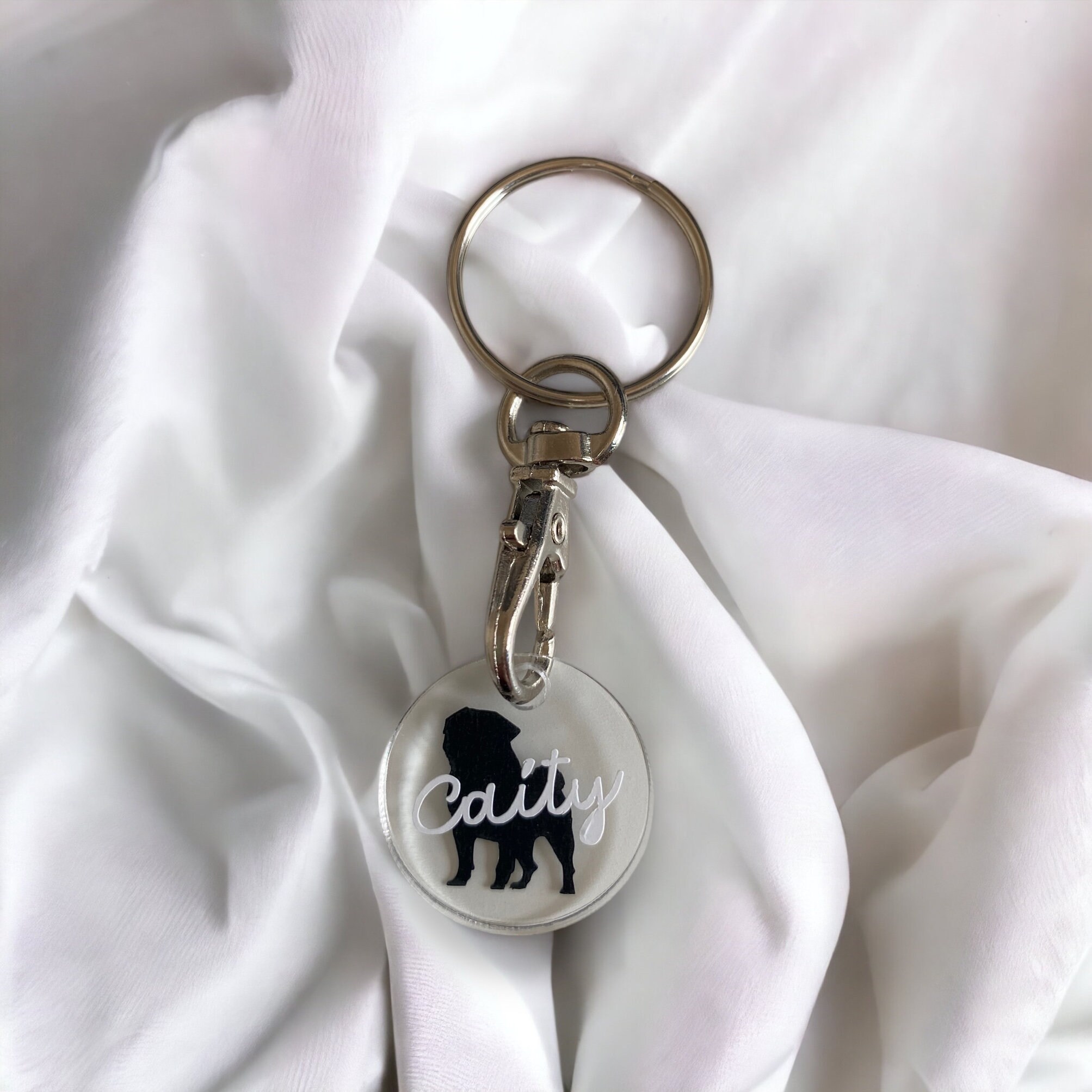 Personalised Acrylic Trolley Token Trolley Coin Trolley Token ...