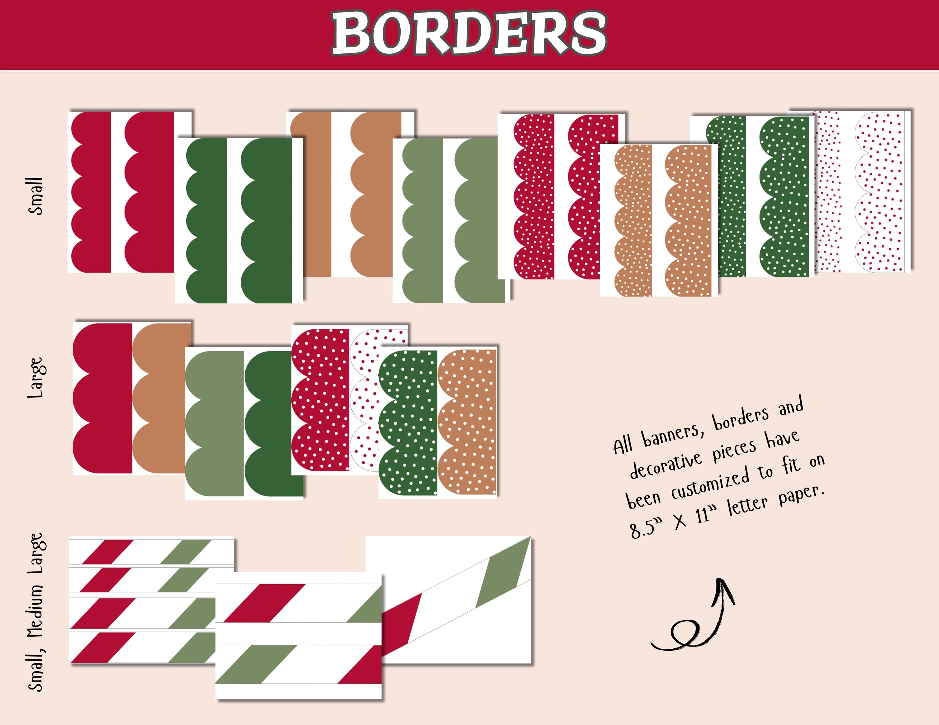 Santa's Workshop Christmas Bulletin Board Kit: Festive Classroom Decor ...