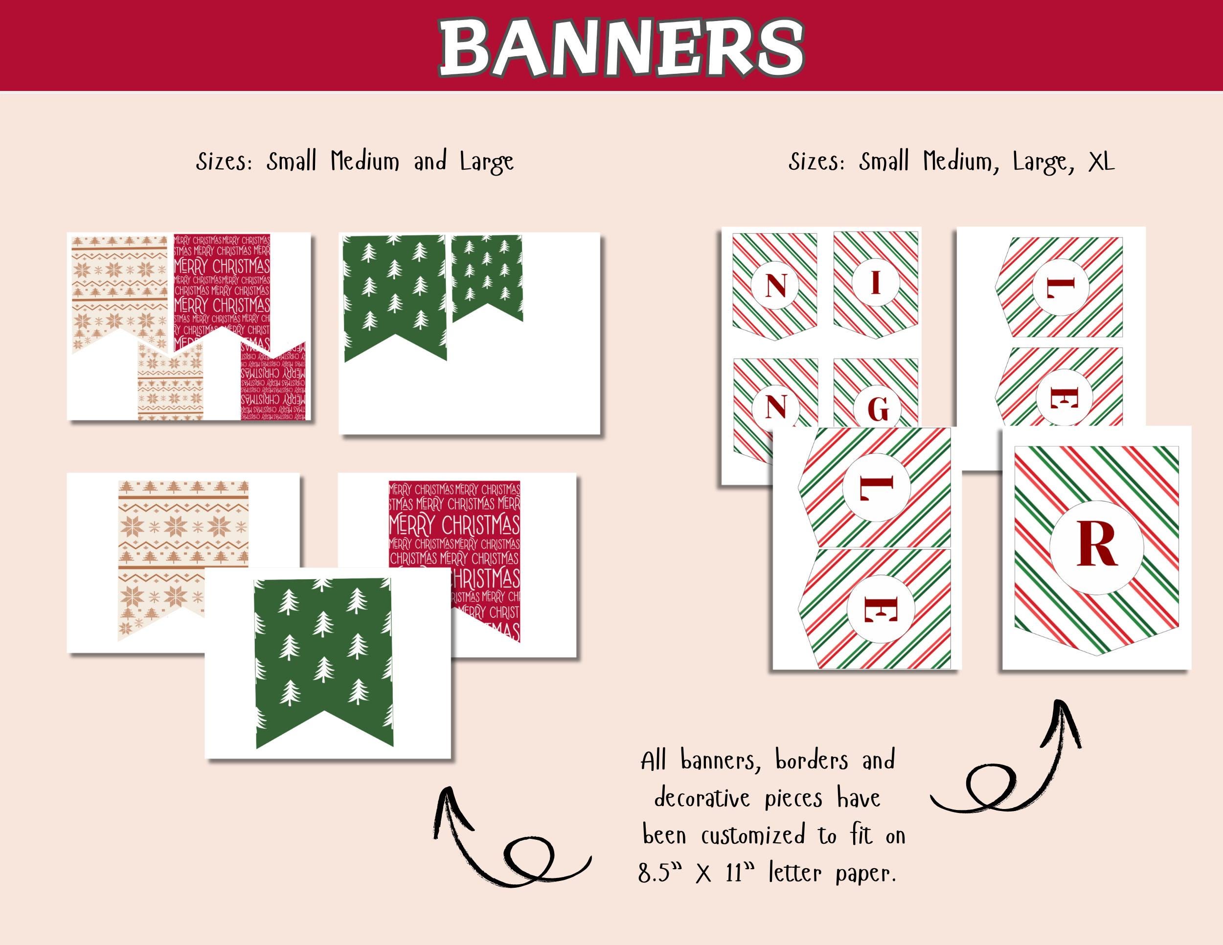 Santa's Workshop Christmas Bulletin Board Kit: Festive Classroom Decor ...