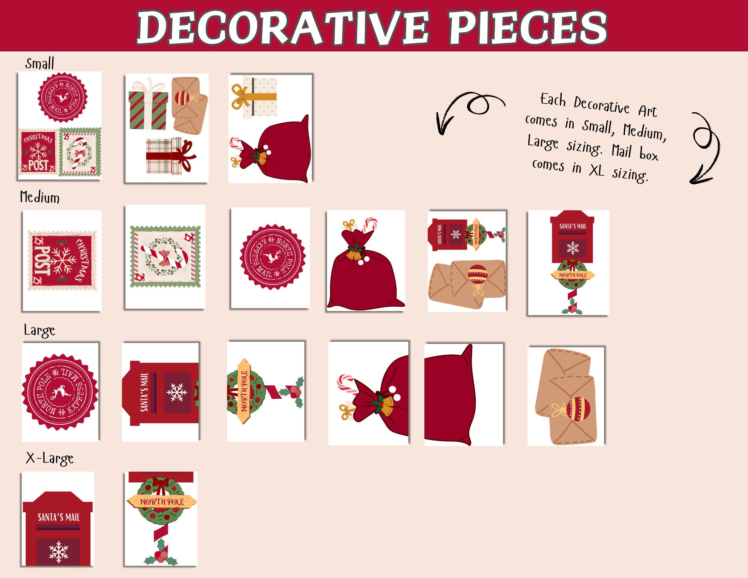 Santa's Workshop Christmas Bulletin Board Kit: Festive Classroom Decor ...