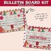 Santa's Workshop Christmas Bulletin Board Kit: Festive Classroom Decor ...