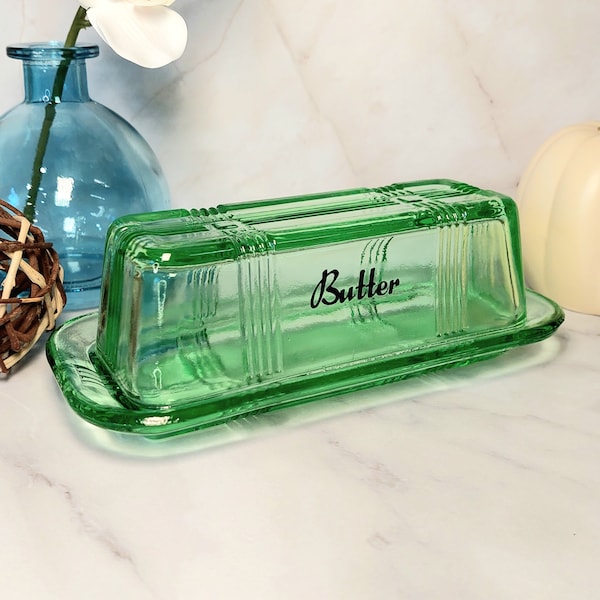 Retro Butter Dish - Etsy