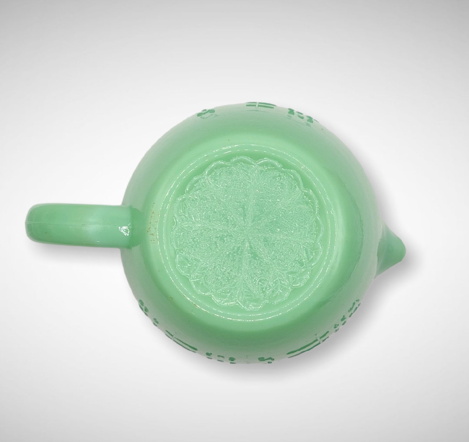 Jadeite Glass 2 Cup Measuring Cup & Mixing Bowl W/ Markers - Etsy