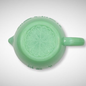 Jadeite Glass 2 Cup Measuring Cup & Mixing Bowl W/ Markers Depression ...
