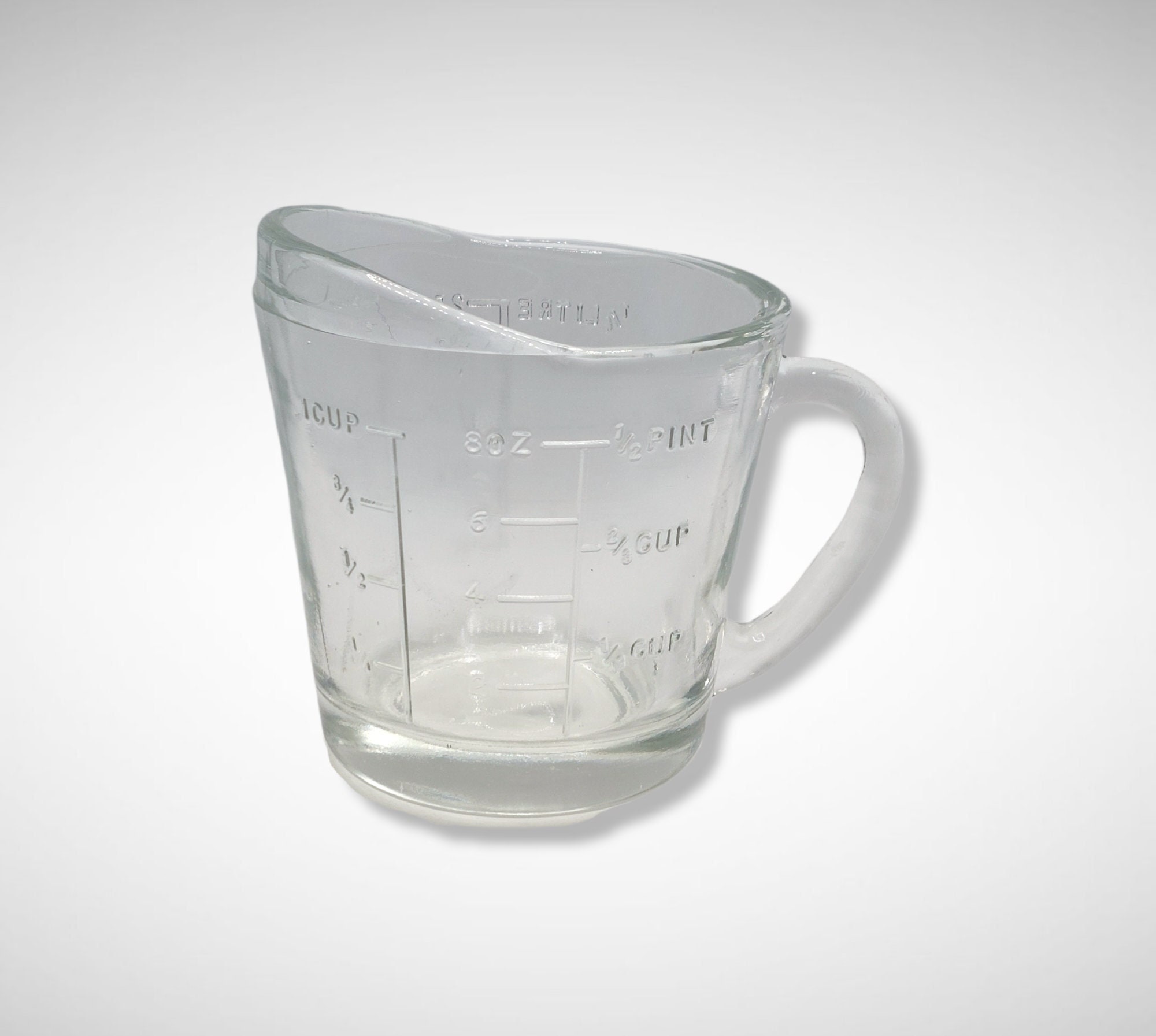 Glass Measuring Cup Etched - Etsy