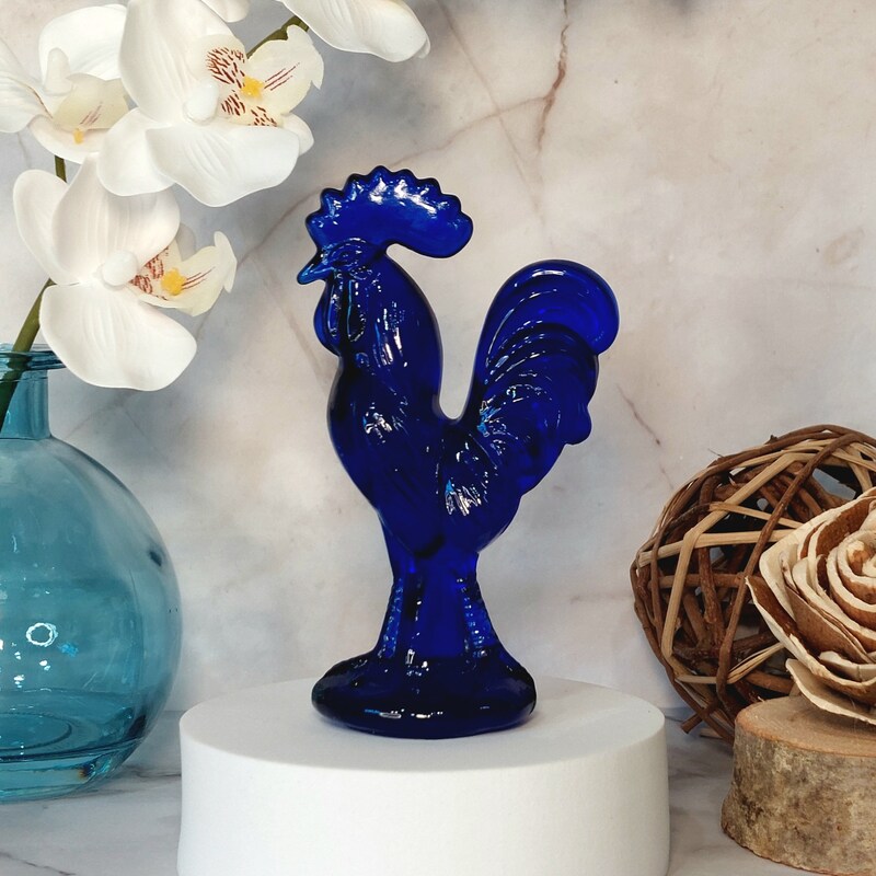 Rooster Glass - Etsy