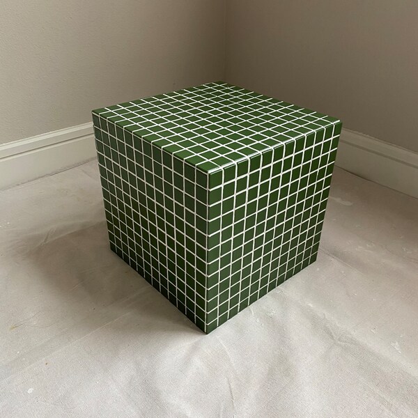 Tiled Cube - Etsy
