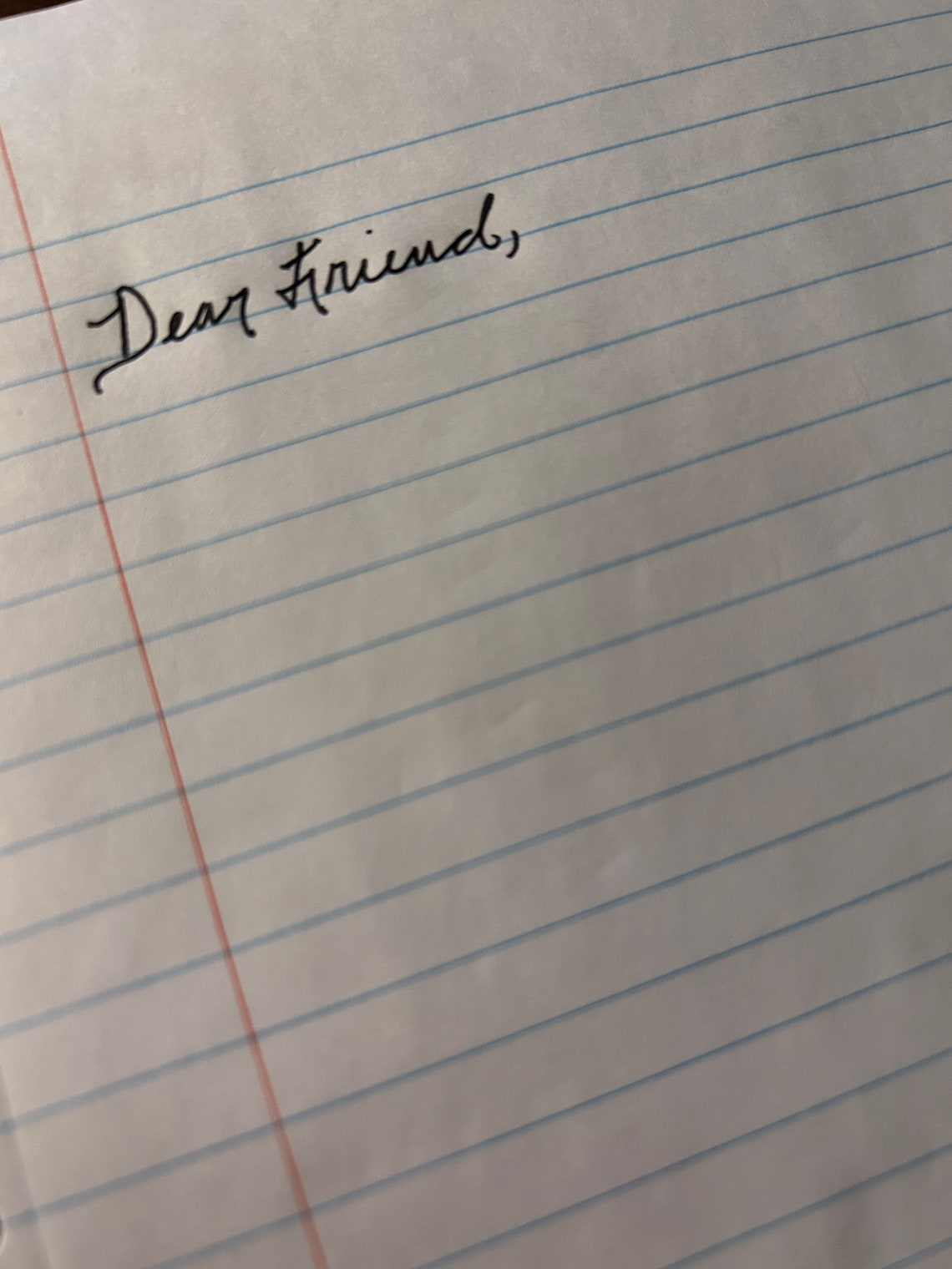 Handwritten Thank You Card/note/letter - Etsy