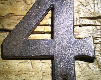 Cast Iron Numbers | Etsy
