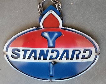 Standard Oil Gas Sign - Etsy