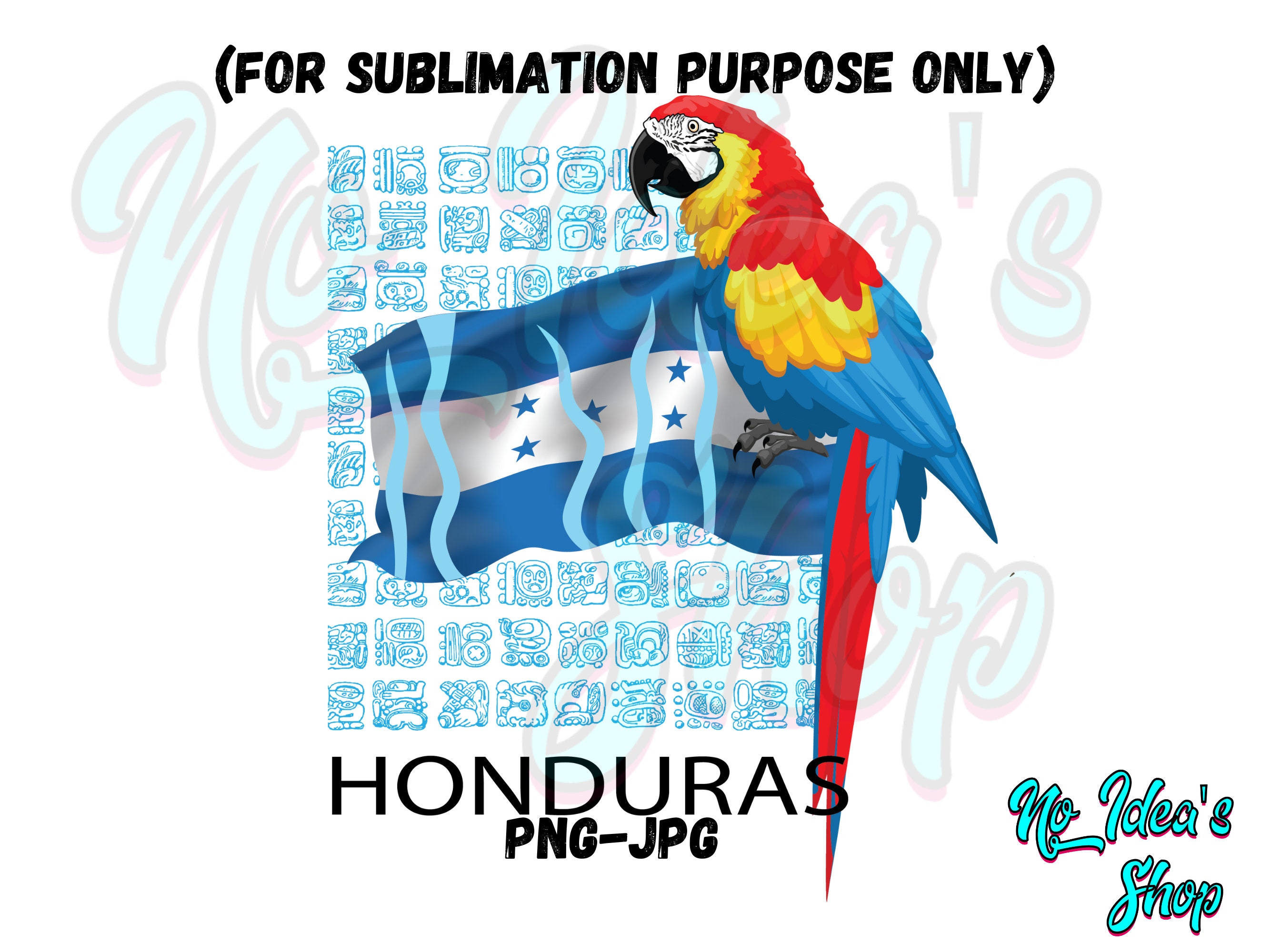 Honduras Flag Catrachos Y Catrachas De Corazon Honduras Digital File ...