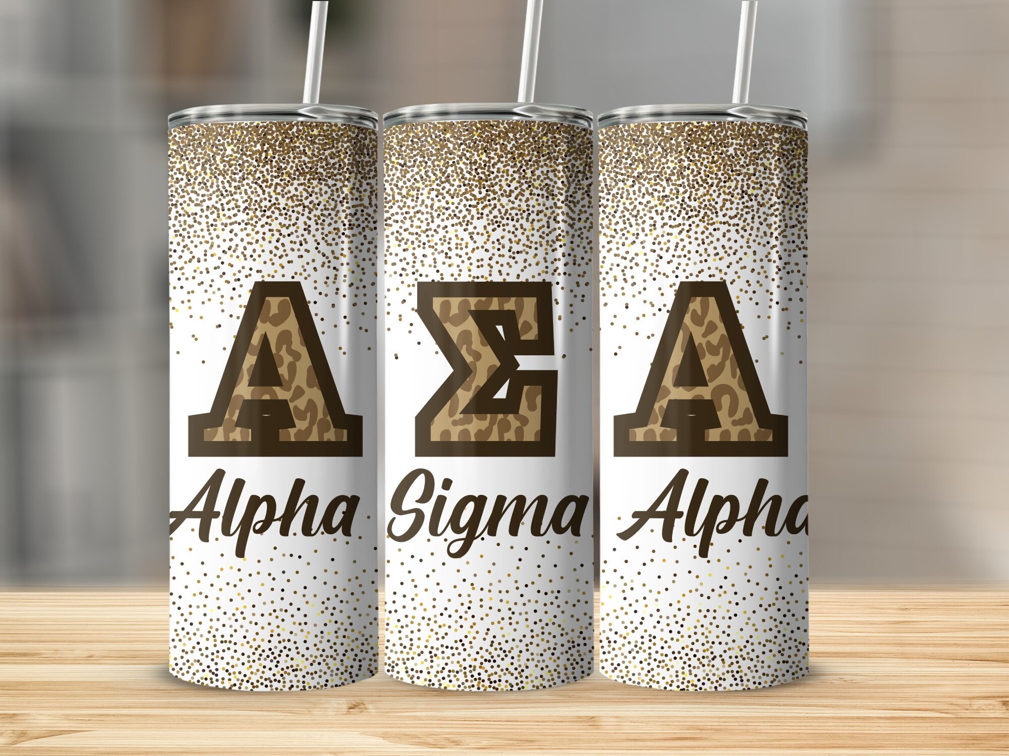 Alpha Sigma Alpha 20 OZ Tumbler Wrap / Sorority Words Tumbler Design ...