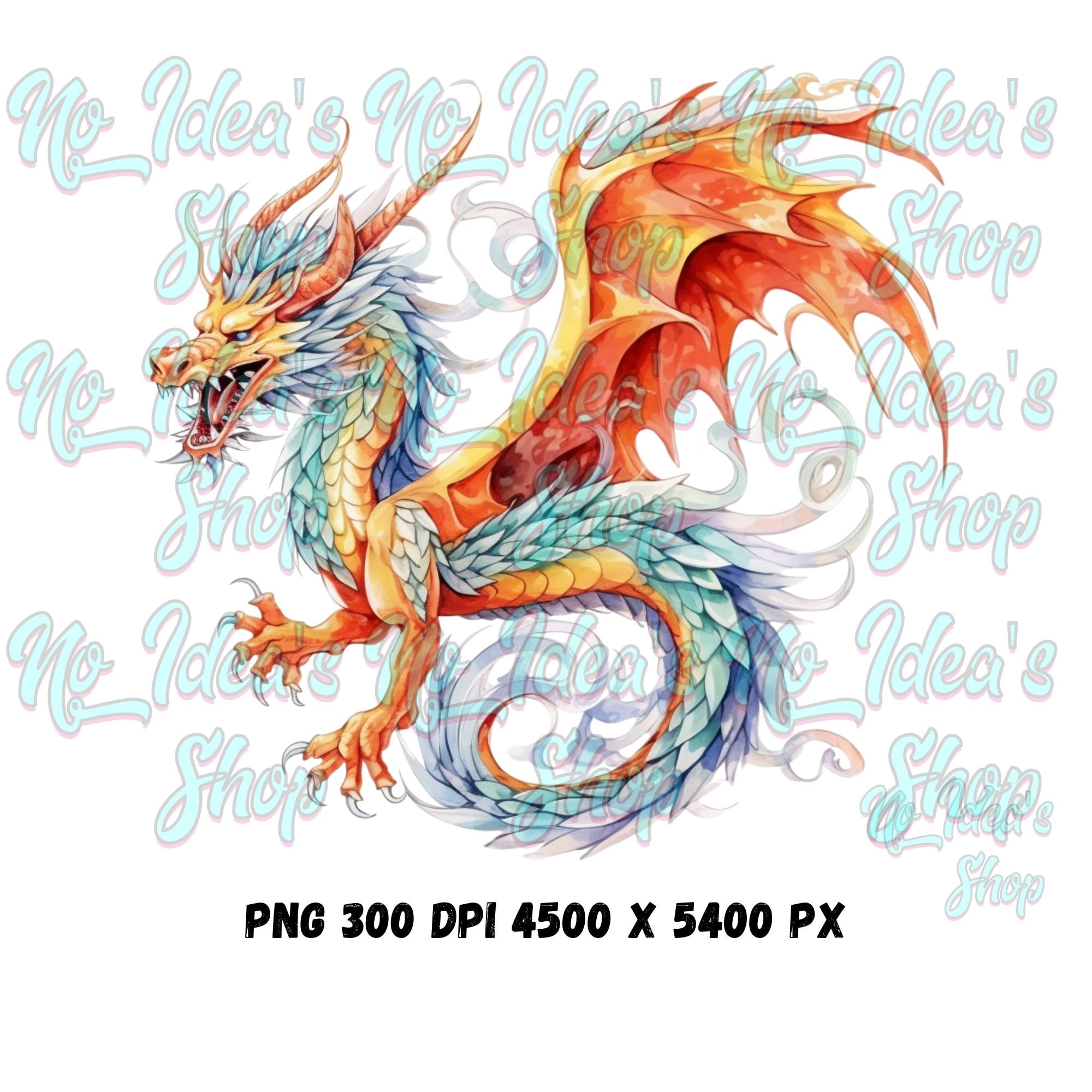 30 Colorful Fantasy Dragon Clipart, Dragon Png, Dragon Clipart ...