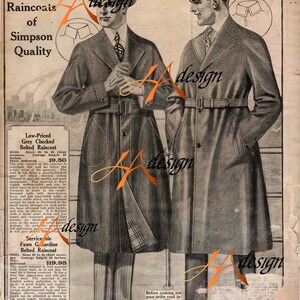 Mail (or Male?) Order Catalogue Men Digitals - Etsy