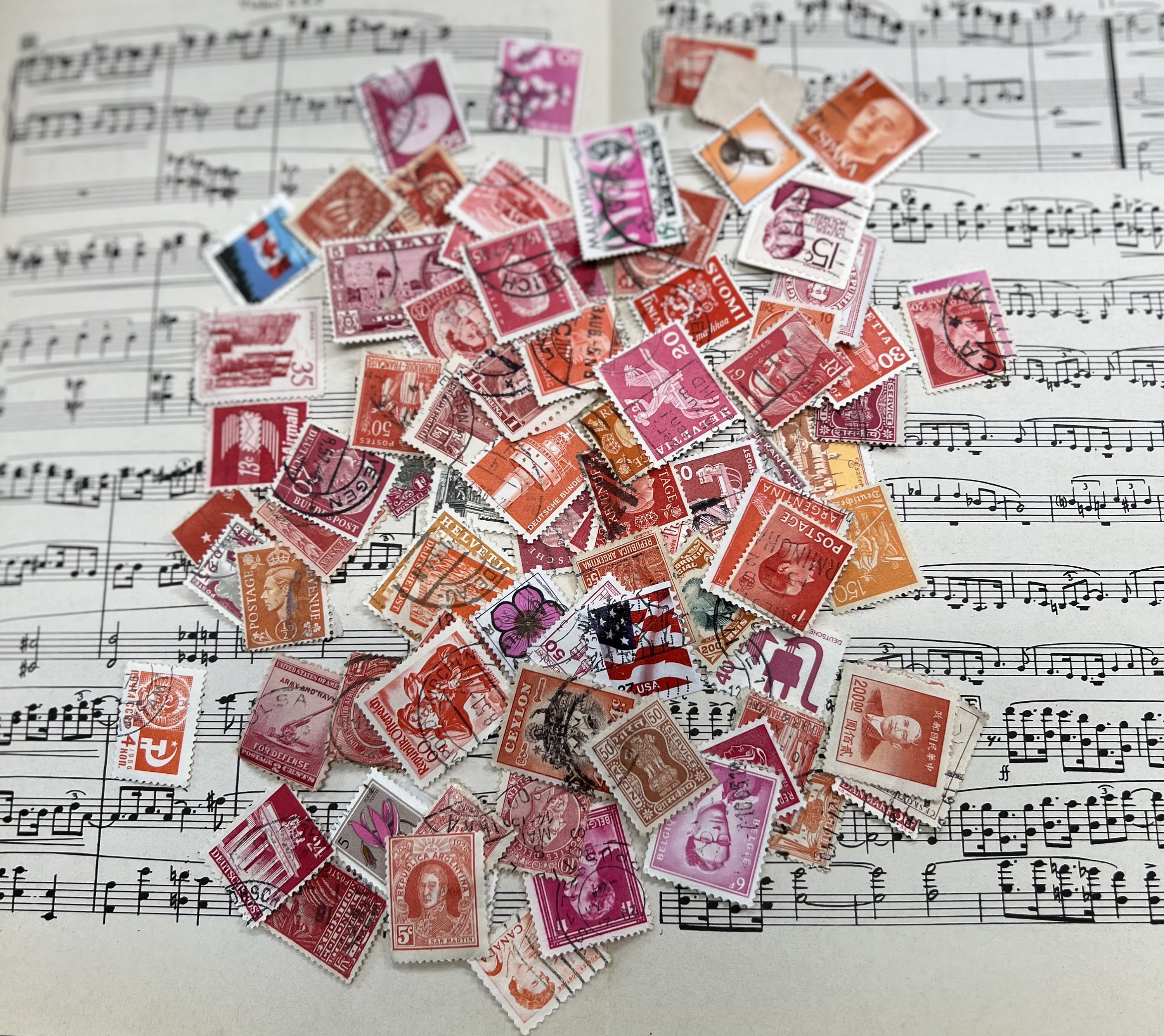 100-postage Stamp Packs - Etsy