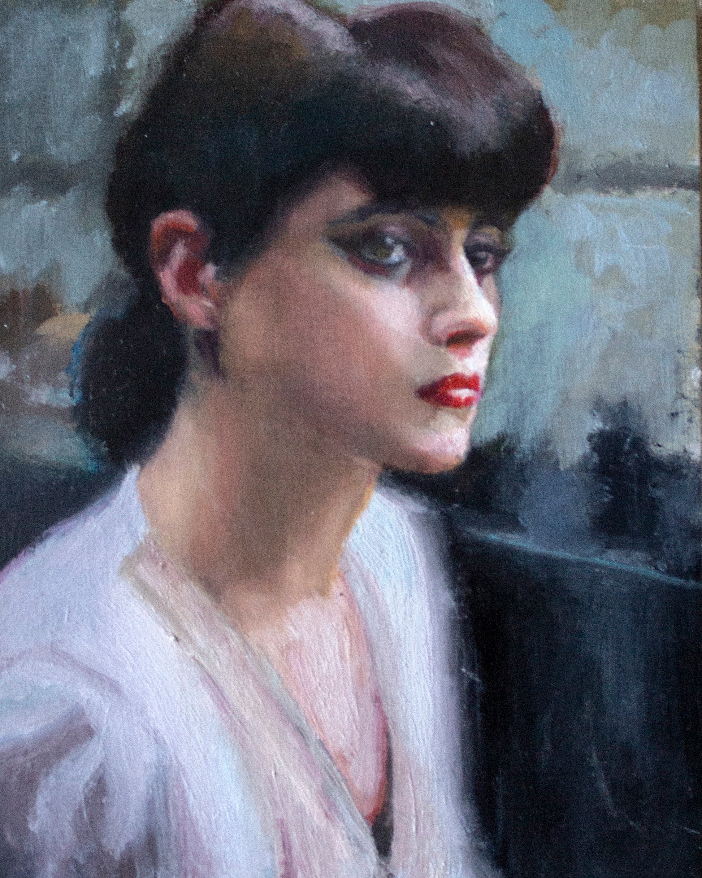 Blade Runner Rachael Sean Young Original One of a Kind Oil Painting ...
