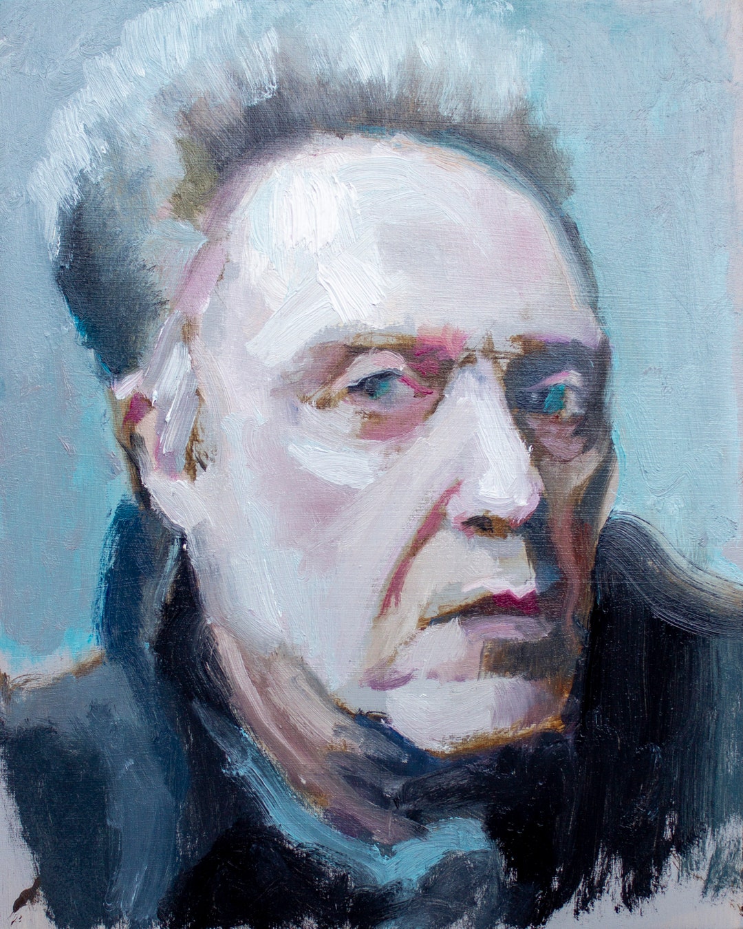 Christopher Walken 8x10 Portrait in Oil. Handmade --not a Print-- on ...