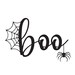 Boo Decal, Spider Decal, Halloween Decal, Halloween Decor, Boo ...