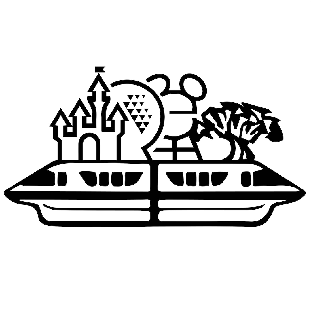 Monorail-parks, Monorail, Disney Parks - Etsy