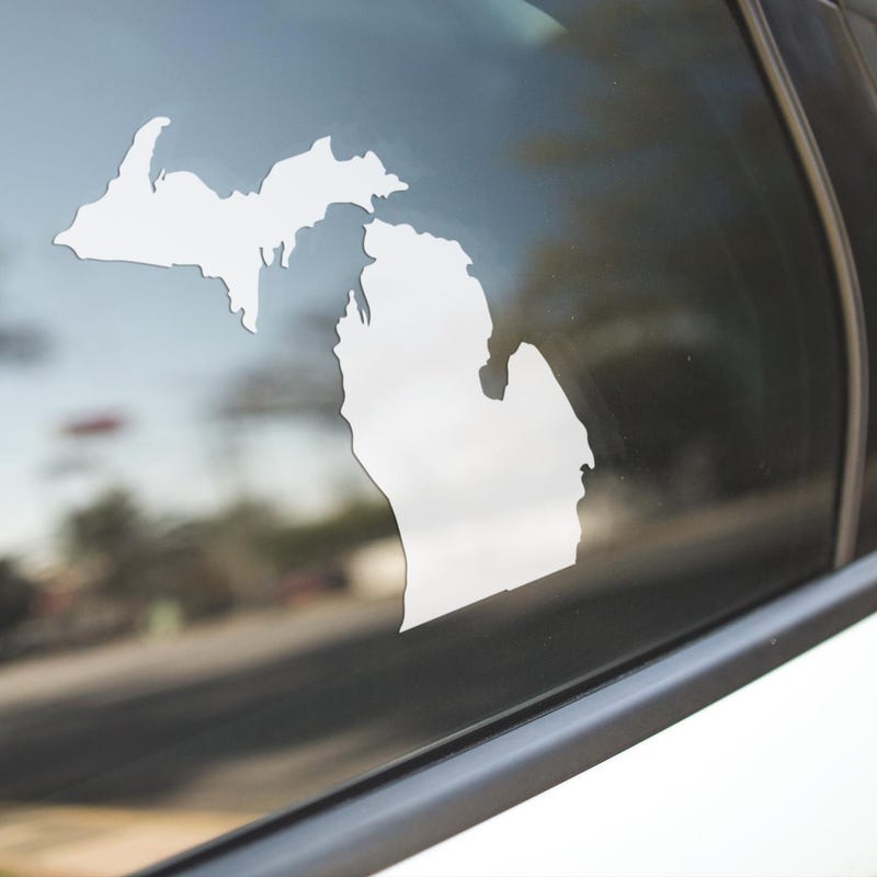 Michigan Car Decal - Etsy